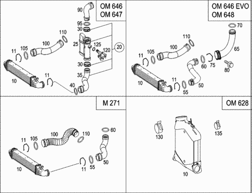 Автозапчасти Мерседес. Оригинальный каталог mercedes - Легковые автомобили