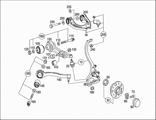 Автозапчасти Мерседес. Оригинальный каталог mercedes - Легковые автомобили