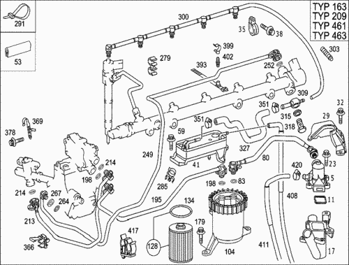 Автозапчасти мерседес. Оригинальный каталог mercedes - Внедорожники