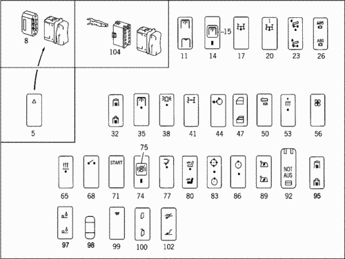 A0025450507 SWITCH