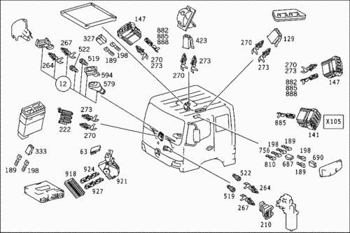Автозапчасти Мерседес. Оригинальный каталог грузовиков mercedes