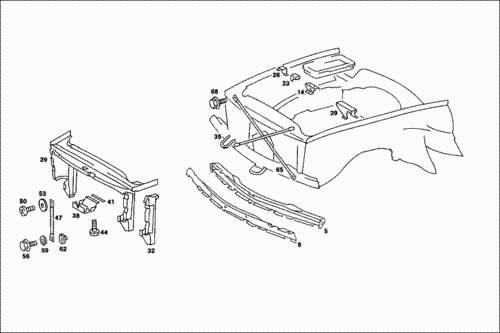Автозапчасти Мерседес. Оригинальный каталог mercedes - Легковые автомобили