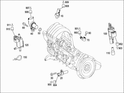 Автозапчасти Мерседес. Оригинальный каталог mercedes - Легковые автомобили