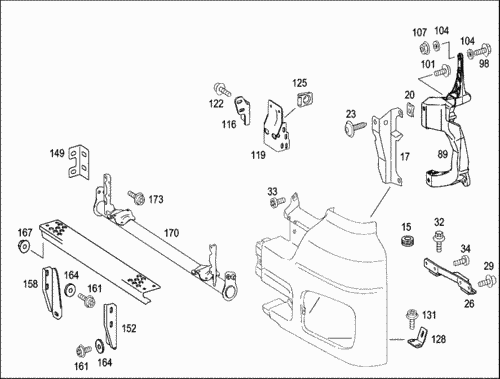 Автозапчасти Мерседес. Оригинальный каталог грузовиков mercedes
