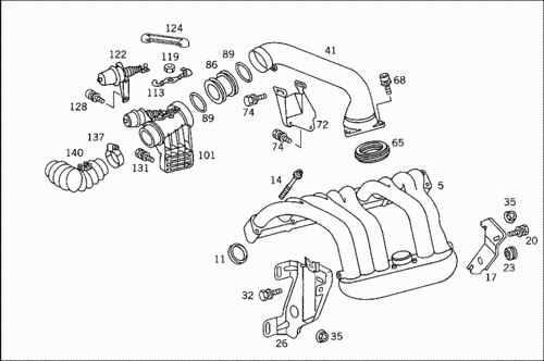 Автозапчасти Мерседес. Оригинальный каталог mercedes - Легковые автомобили