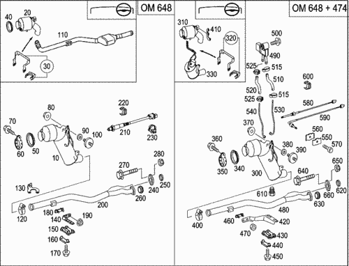 Автозапчасти Мерседес. Оригинальный каталог mercedes - Легковые автомобили