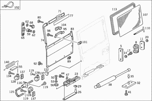Автозапчасти мерседес. Оригинальный каталог mercedes - Внедорожники