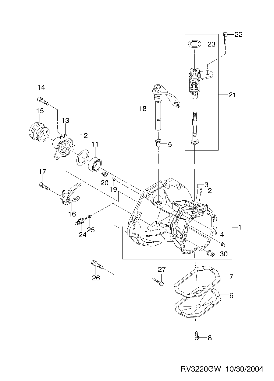 Оригинальный каталог запчастей daewoo - chevrolet on line (онлайн ...